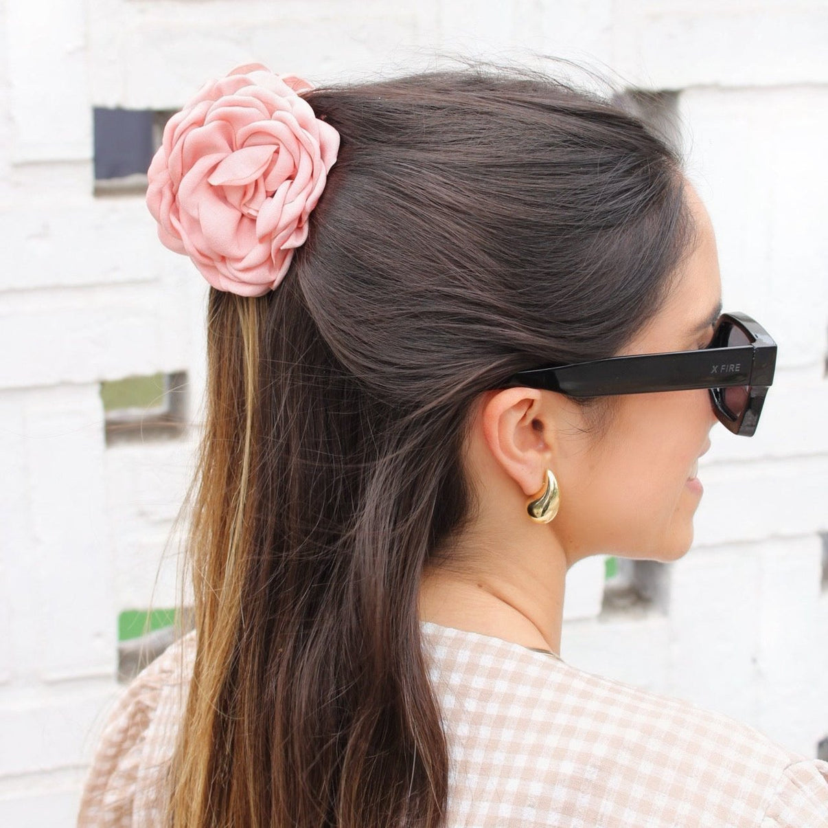 Pinza Flor Rafaela Rosada – Seville